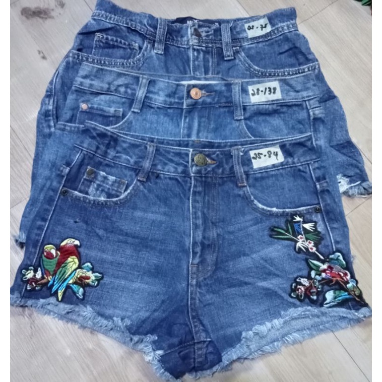 🩳UKAY DENIM SHORTS 🩳 PURE HIGHWAIST ASSORTED BUNDLES 🩳 12PCS | Shopee ...