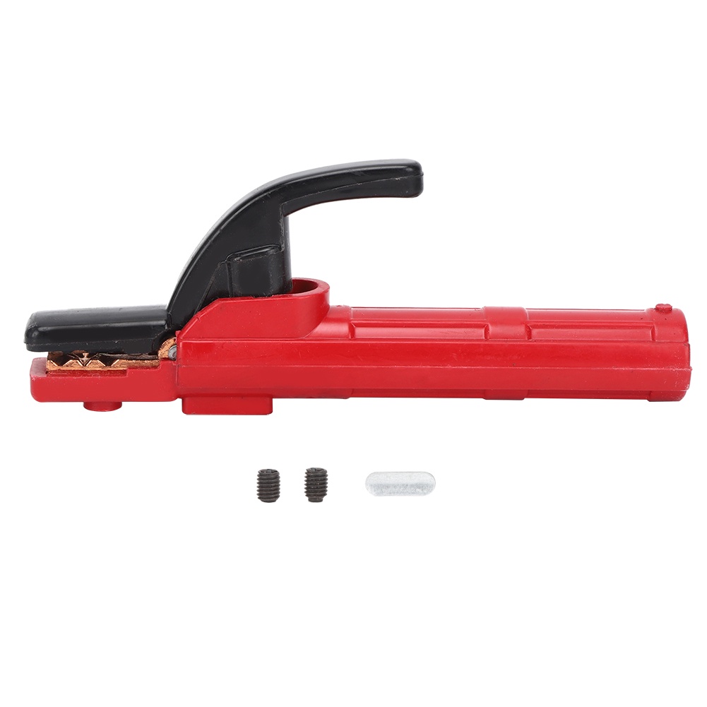 Electrode Clamp Copper Insulated Handle Welding Rod Holder Welder ...