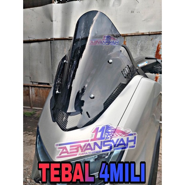 New NMAX WINDSHIELD SPORTY TDR V3/V4 MINI FIN, VISOR NMAX NEW 2020/2023 ...
