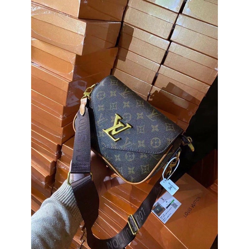 Lv crossbody bag with full box, check barcode | Shopee Philippines