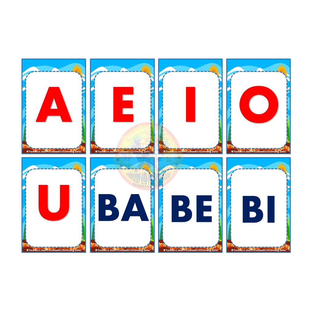 Makabagong Alpabetong Filipino ABAKADA Flashcards | 120 cards / ATM or ...