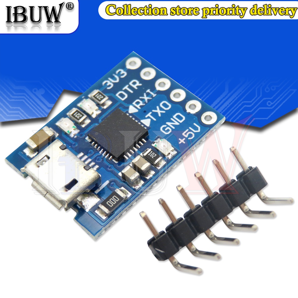 1PCS CJMCU CP2102 MICRO USB to UART TTL Module 6Pin Serial Converter ...