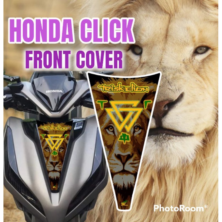 HONDA CLICK FRONT STICKER/HONDA CLICK V2/V3 FRONT COVER/FRONT DECALS ...