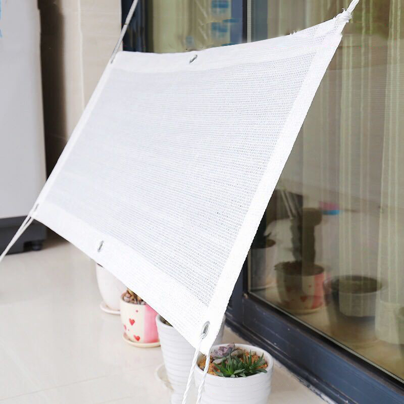 Fence Sun Shade Mesh White Balcony Shade Net Privacy Screen for Balcony ...
