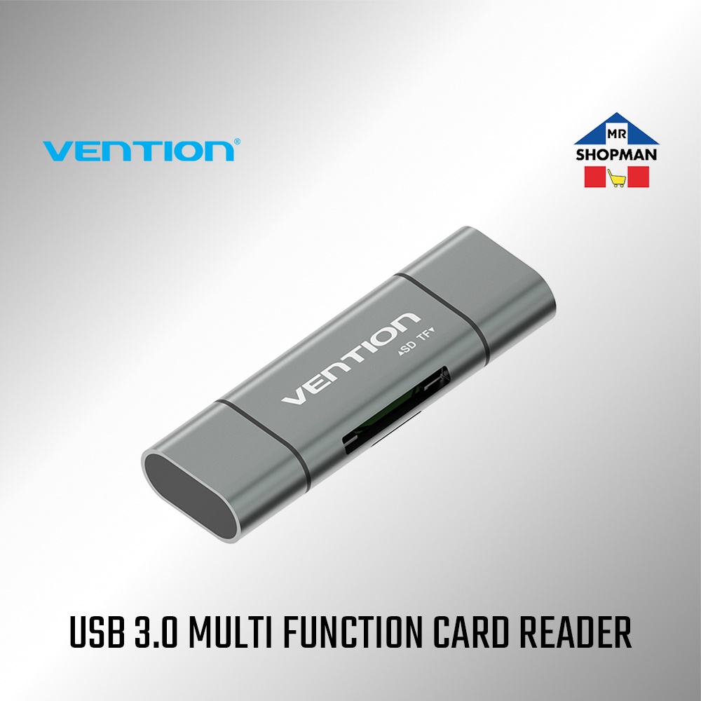 Vention USB 3.0 Multi-Function Card Reader (CCHH0) | Shopee Philippines