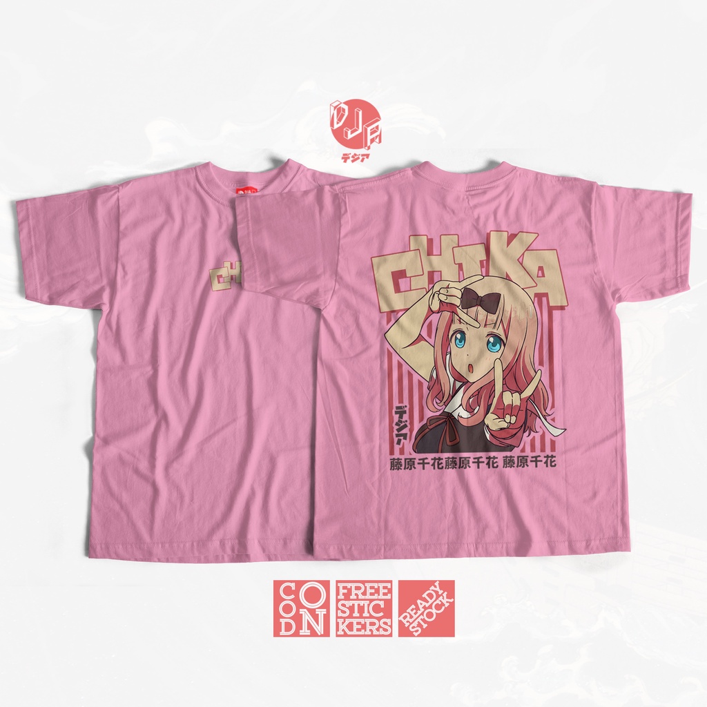 Chika FUJIWARA T-Shirt LOVE IS WAR KAGUYA Same Japanese Clothes ANIME ...