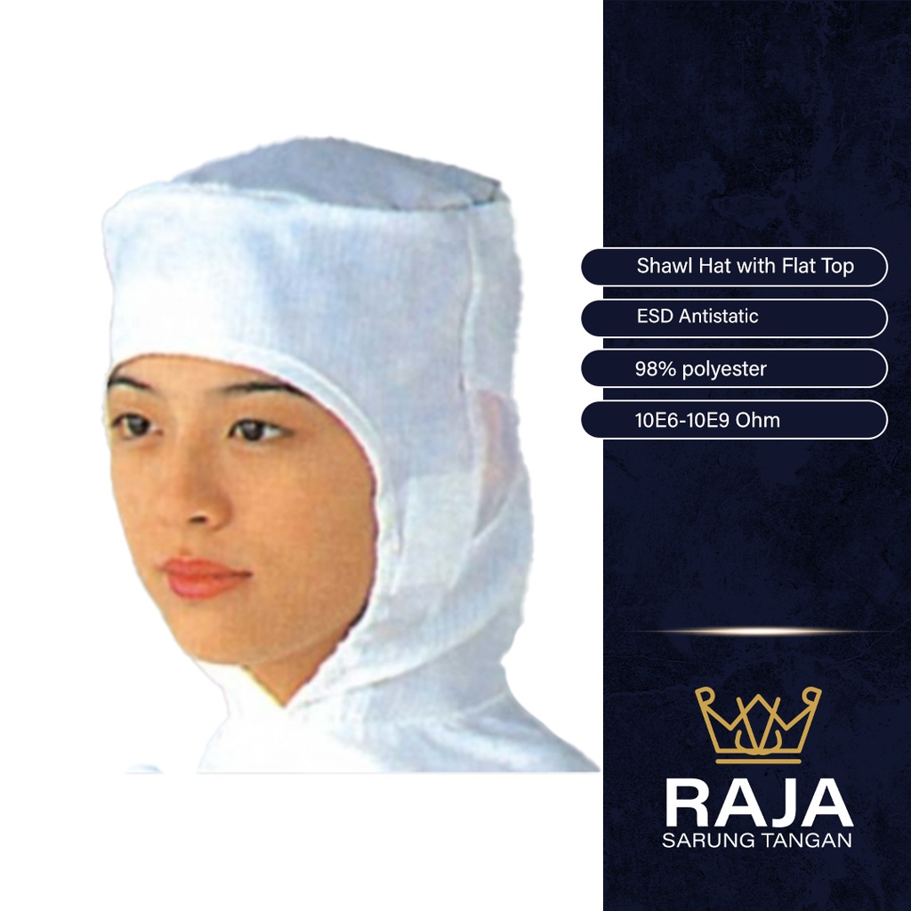 Esd Cleanroom Antistatic Hat/Laboratory Hat/Hat with Flat Top | Shopee ...