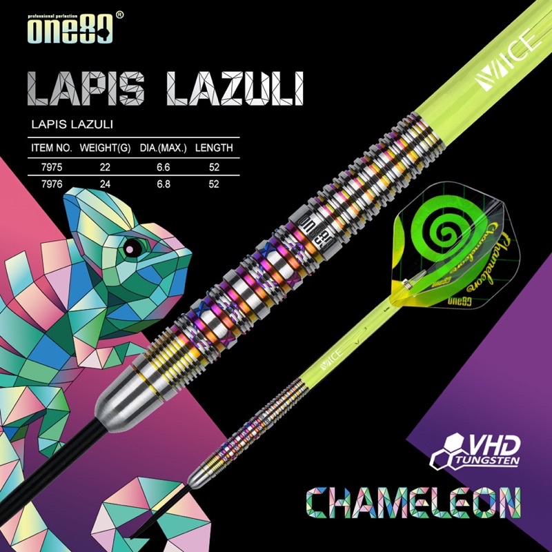 【One80】Chameleon Lapis Lazuli STEEL 22g & 24g | Shopee Philippines