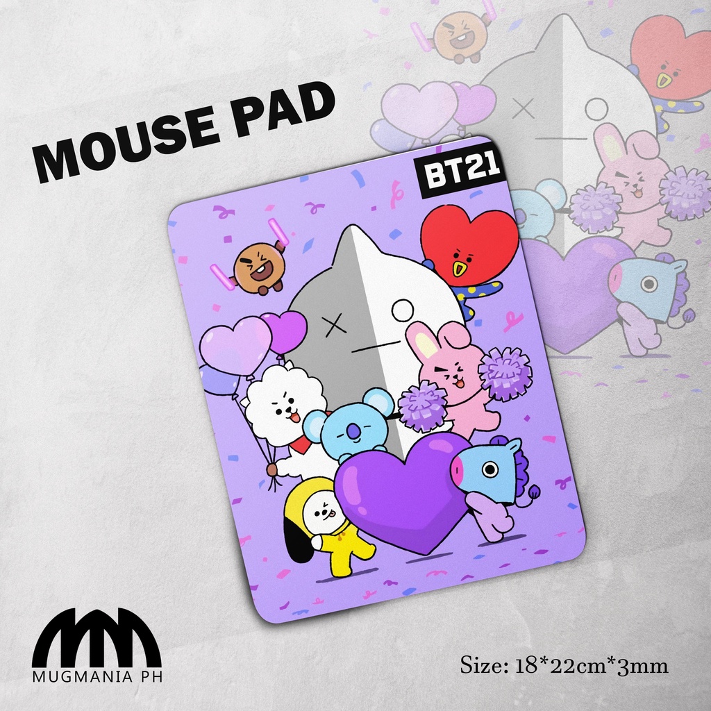 KPOP Mouse Pad - Mugmania - KPOP Character - KPOP Mouse Pad V2 - 18 ...
