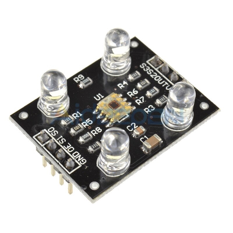 TCS3200 Color Sensor Module Color Detection Module Arduino Compatible ...