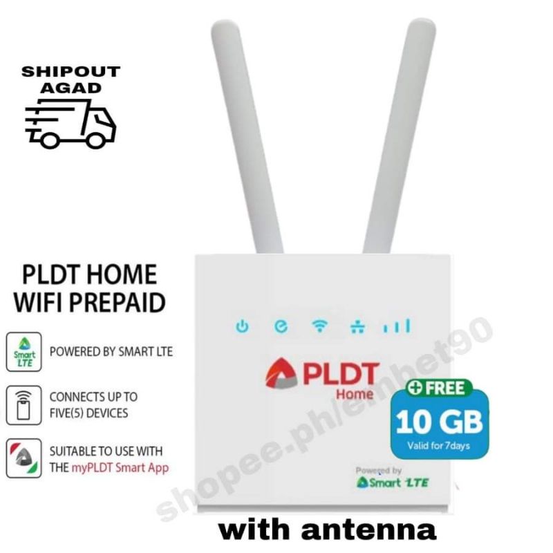 PLDT Home Prepaid Wifi with Antenna | Shopee Philippines