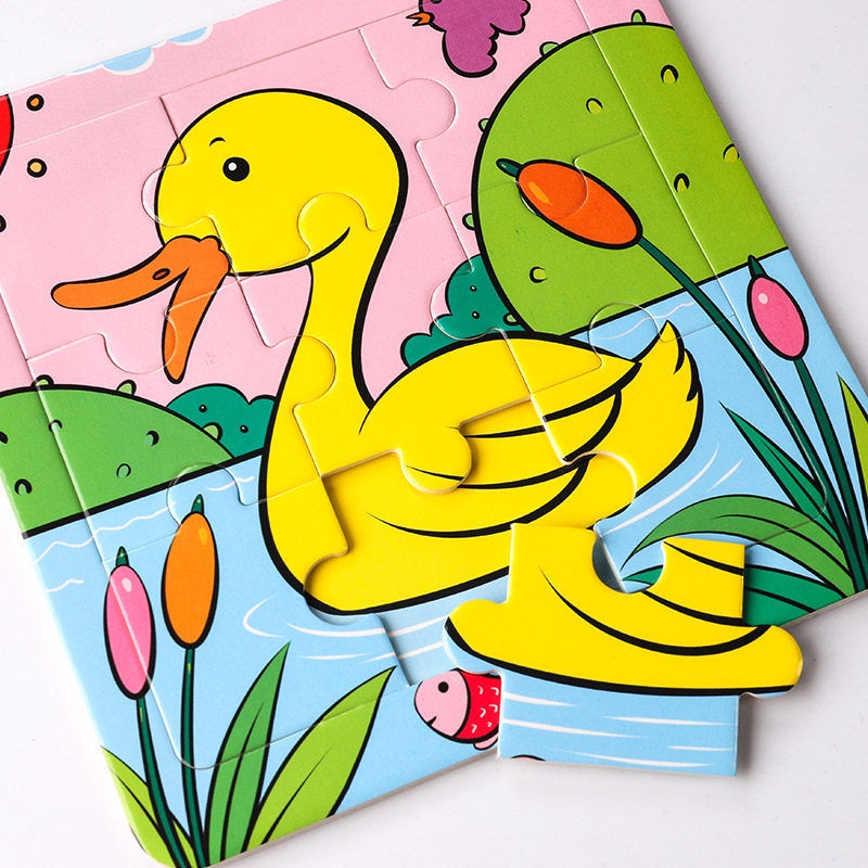 Children's Educational Puzzle Game Puzzle With Original Image For ...