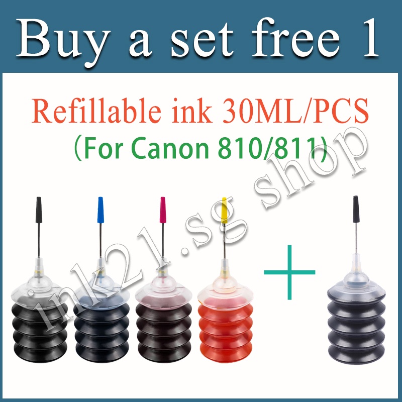 Canon PG810 PG-810XL CL811 CL-811XL refill ink Compatible for Canon ...