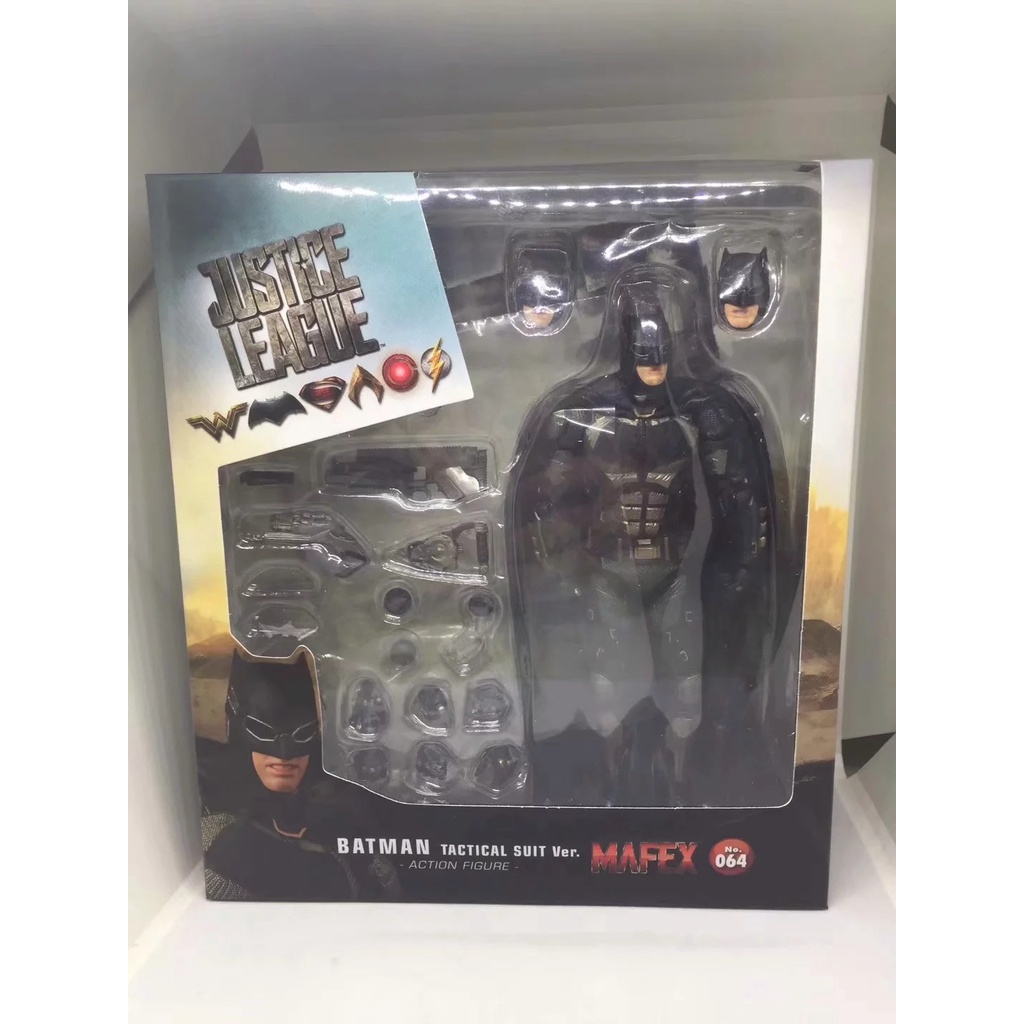 MAFEX NO.064 Batman Dc Tactical Suit Ver. PVC Action Figure Collection ...