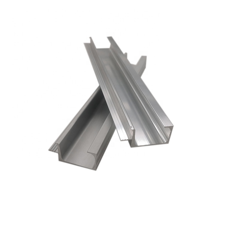 C type Cabinet Integrated Aluminum Frame Continuous Handle Profile for ...