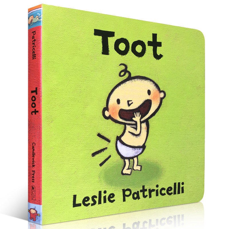 Toot Children's English Picture Book Master Leslie Patricelli Cardboard ...