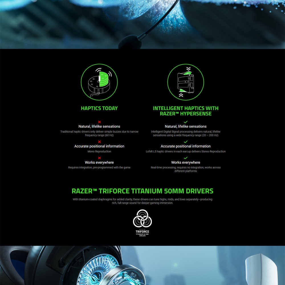 Razer Kaira Pro for Playstation - Wireless Gaming Headset for PS5 ...