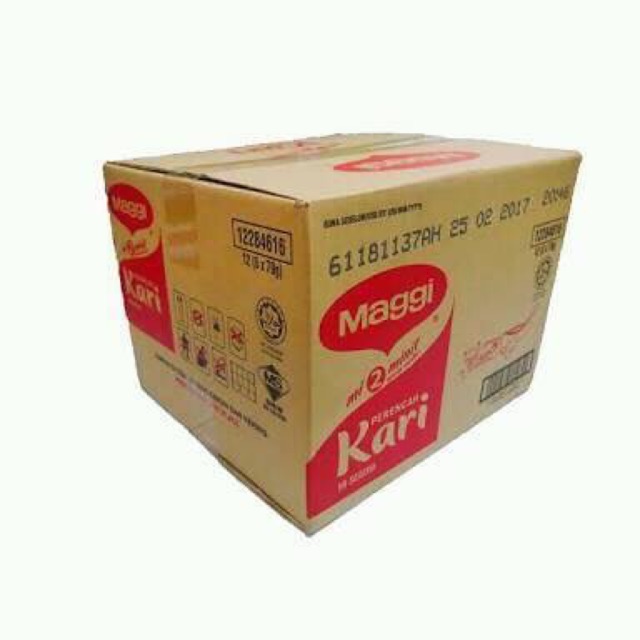 Maggi Kari Box of 12s (60pcs) | Shopee Philippines