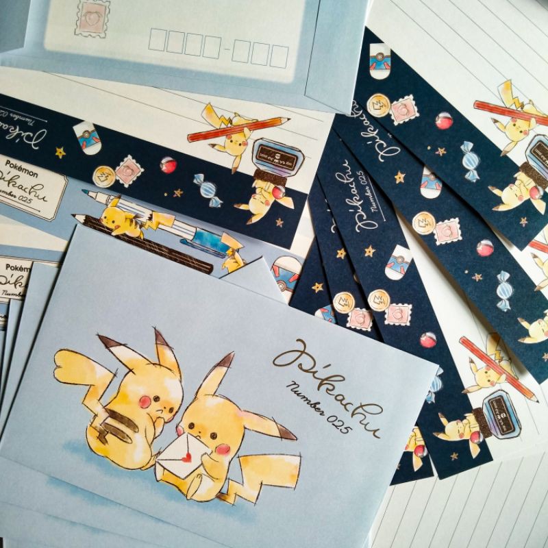 Pikachu Pokemon Memo Pad Letter Journaling | Shopee Philippines