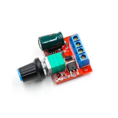 Mini DC-DC 4.5V-35V 5A 90W PWM DC Motor Speed Controller Module ...