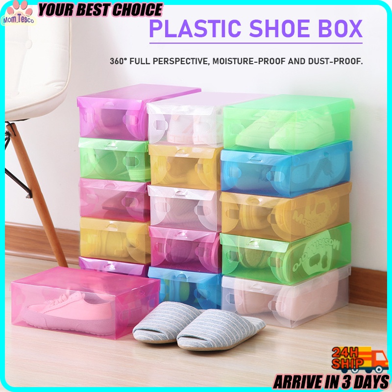 Shoe Box Multi-color Shoe Case Shoe Storage Box Plastic Transparent Box ...