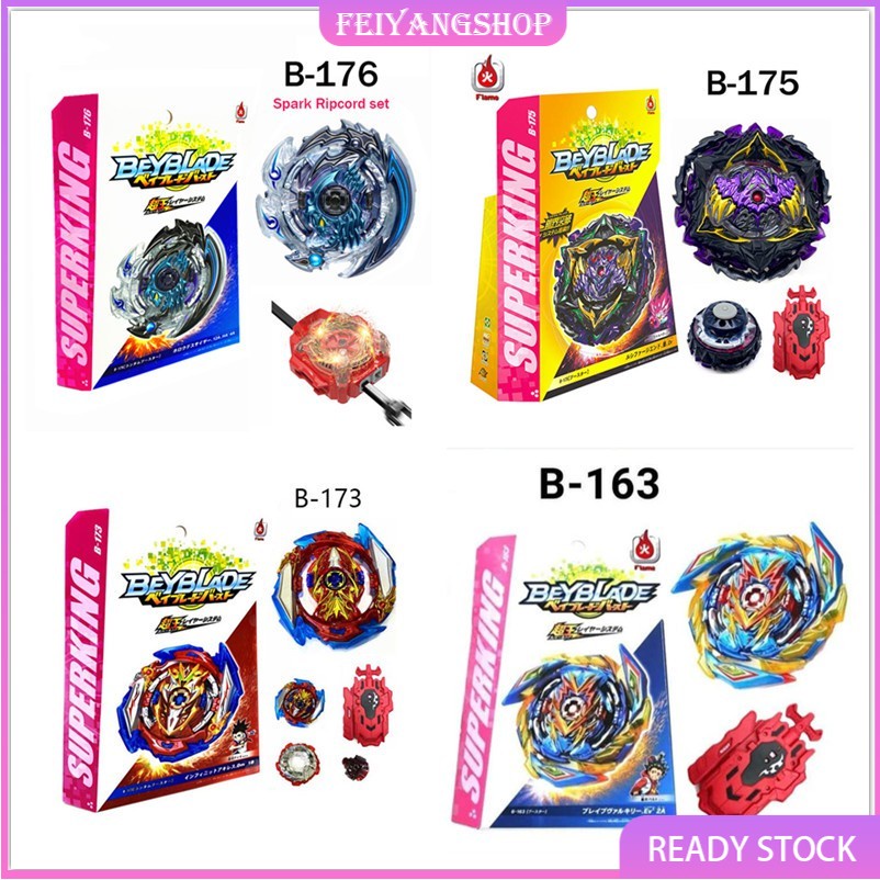 Beyblade Burst B-176 Superking Hollow Deathscyther B-175 Lucifer The ...