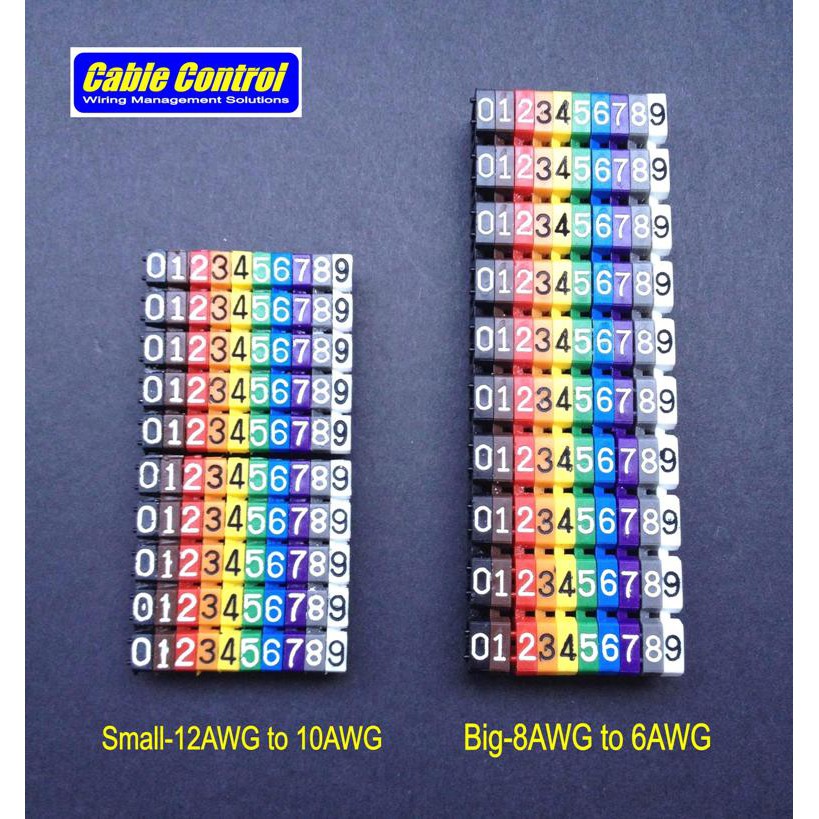 Cable Control Cable Marker Tags (100 piece kit) | Shopee Philippines