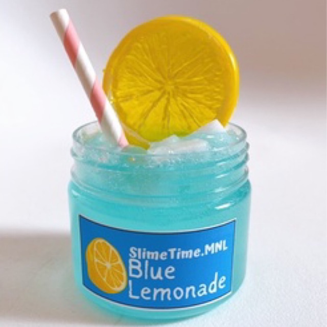 Summer Blue Lemonade Scented Clear Slime for Kids | Shopee Philippines