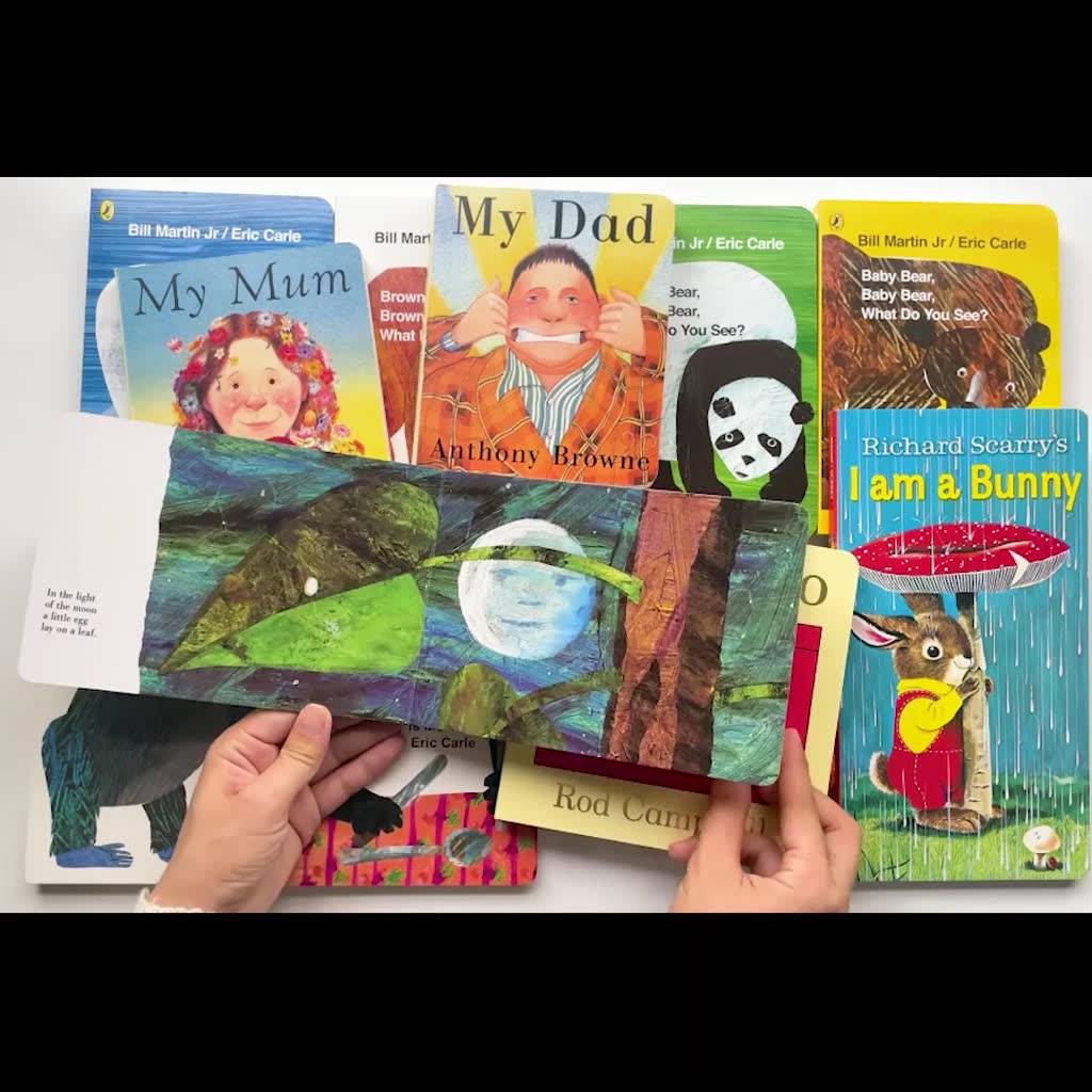 The Very Hungry Caterpillar / Eric Carle / Dear Zoo / Baby Kids Books ...