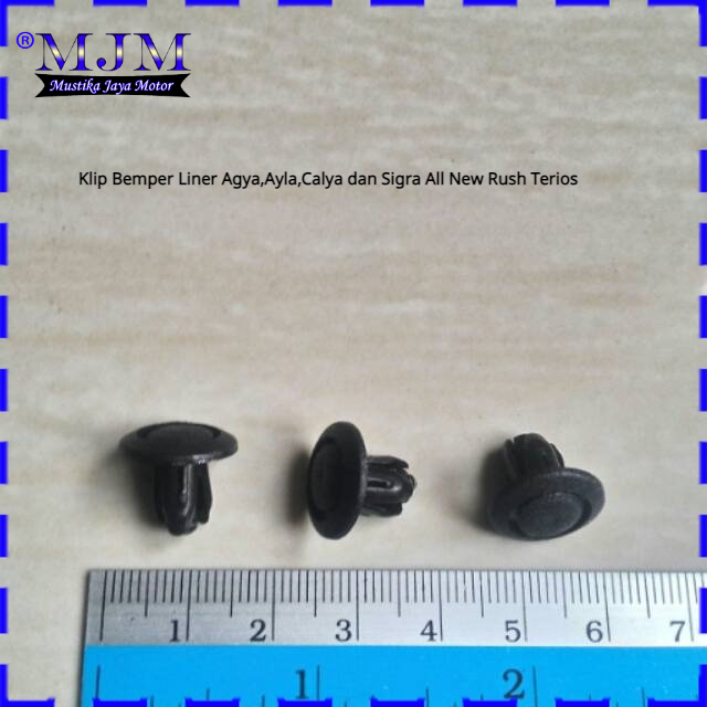 Agya, Ayla, Calya and Sigra All New Rush Terios Liner Bumper Clips ...