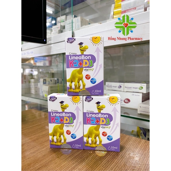 Lineabon D3K2 Vitamin d3 K3 Mk7 Vitamin d3 for infants bottle | Shopee ...
