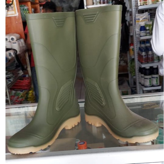 HIJAU AP BOOTS TERRA ECO 3 SIZE 38 GREEN/AP BOOTS | Shopee Philippines