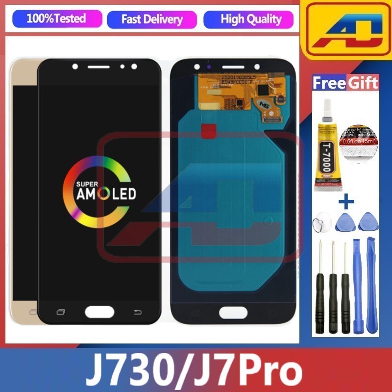 Samsung LCD OLED Galaxy J7 Pro 2017 J730 LCD Digital Touch Screen ...
