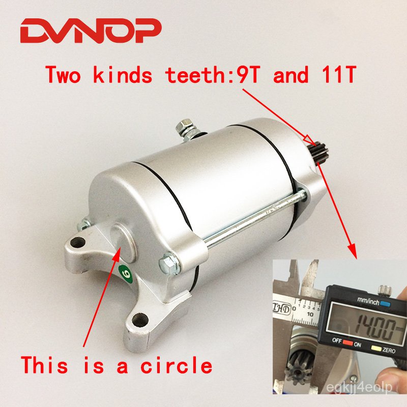 Motorcycle Engine Electric Starter Motor For Zongshen Lifan Loncin ...