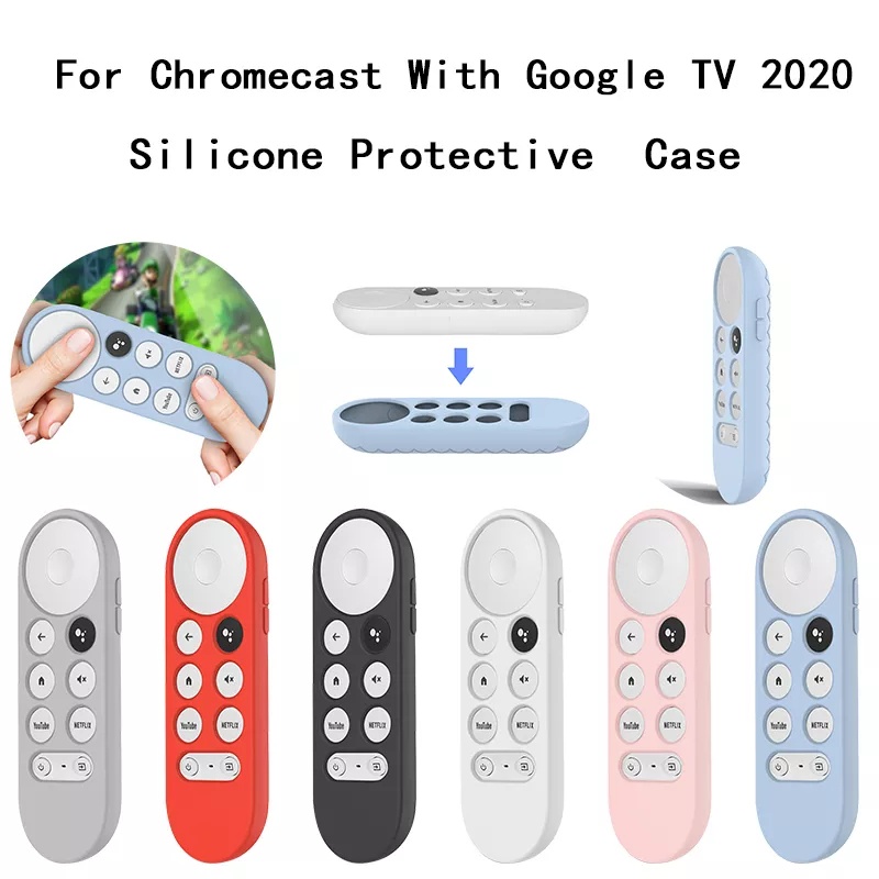 Remote Control Case Protective Silicone Case For Chromecast With Google ...