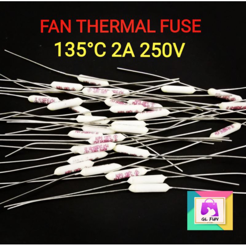 Thermal Fuse 2A 250V (125 C,130 C,135 C,140 C,145 C) | Shopee Philippines