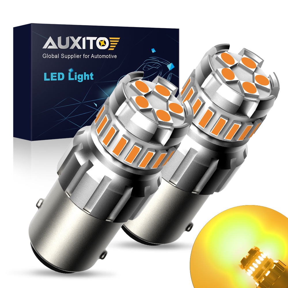 AUXITO 2Pcs 1156 P21W Ba15S Led Light 1200Lm 4014Smd 1156 Led For Backup Reverse Lights Bulb ...