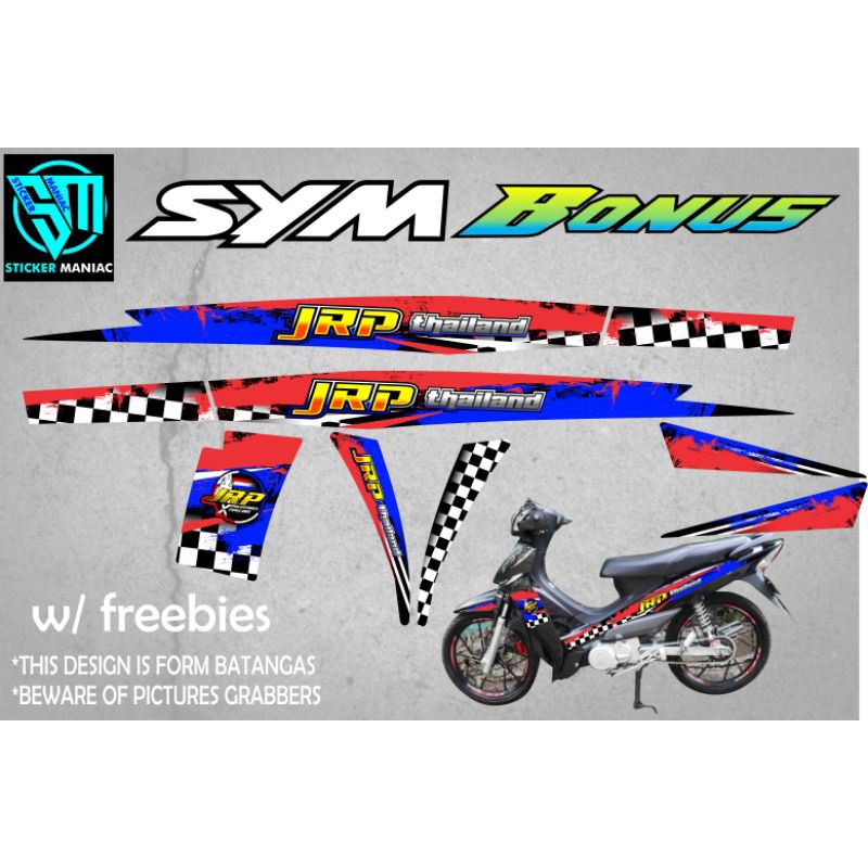 Sym bunos decals sticker | Shopee Philippines
