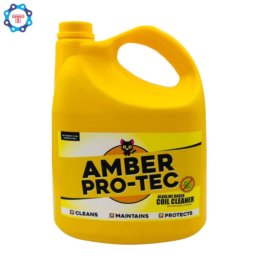 ALKALINE AMBER PRO-TEC Coil Cleaner Original (3.8L) | Shopee Philippines