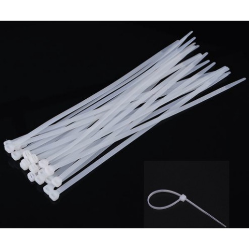 🟧 COD DVX 100pcs Multipurpose Nylon Cable Tie Self Locking Zip Ties ...
