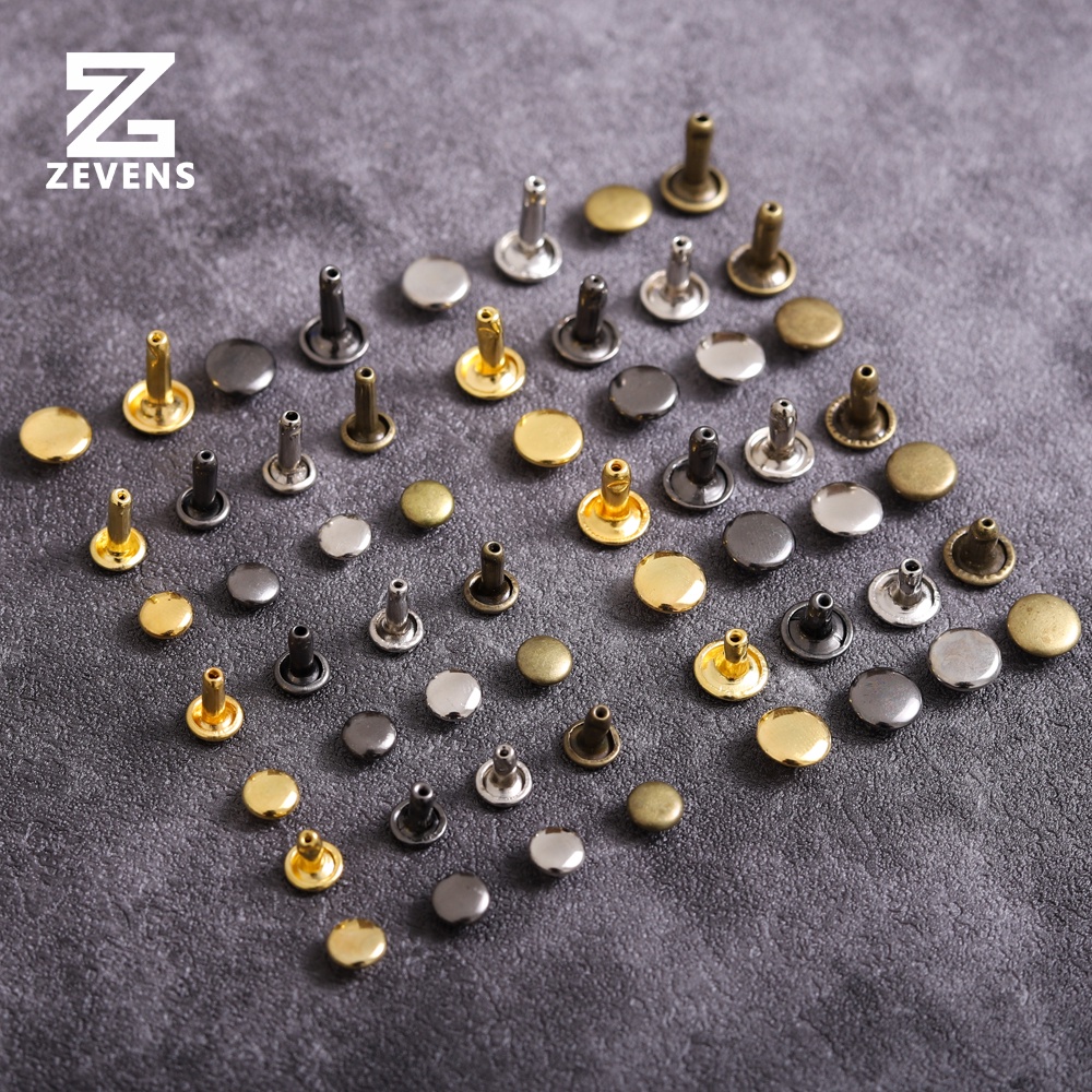 Double Cap Rivet Round Stud Spike Collision Nail Decorative Rivet For ...