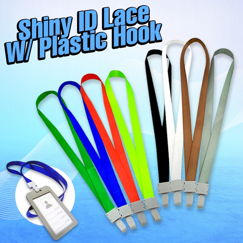1.5cm Shiny Id Lace With Plastic Hook 5 Pcs | Shopee Philippines