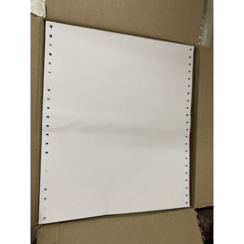 CONTINUOUS FORM COMPUTER PAPER 1PLY, 11x9 1/2, 1800SHEETS FOR DOT ...