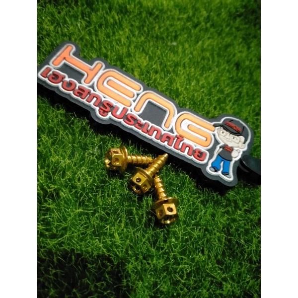 honda click v2/v3 Airbox bolts set( 7 pcs flower type ( Legit heng ...