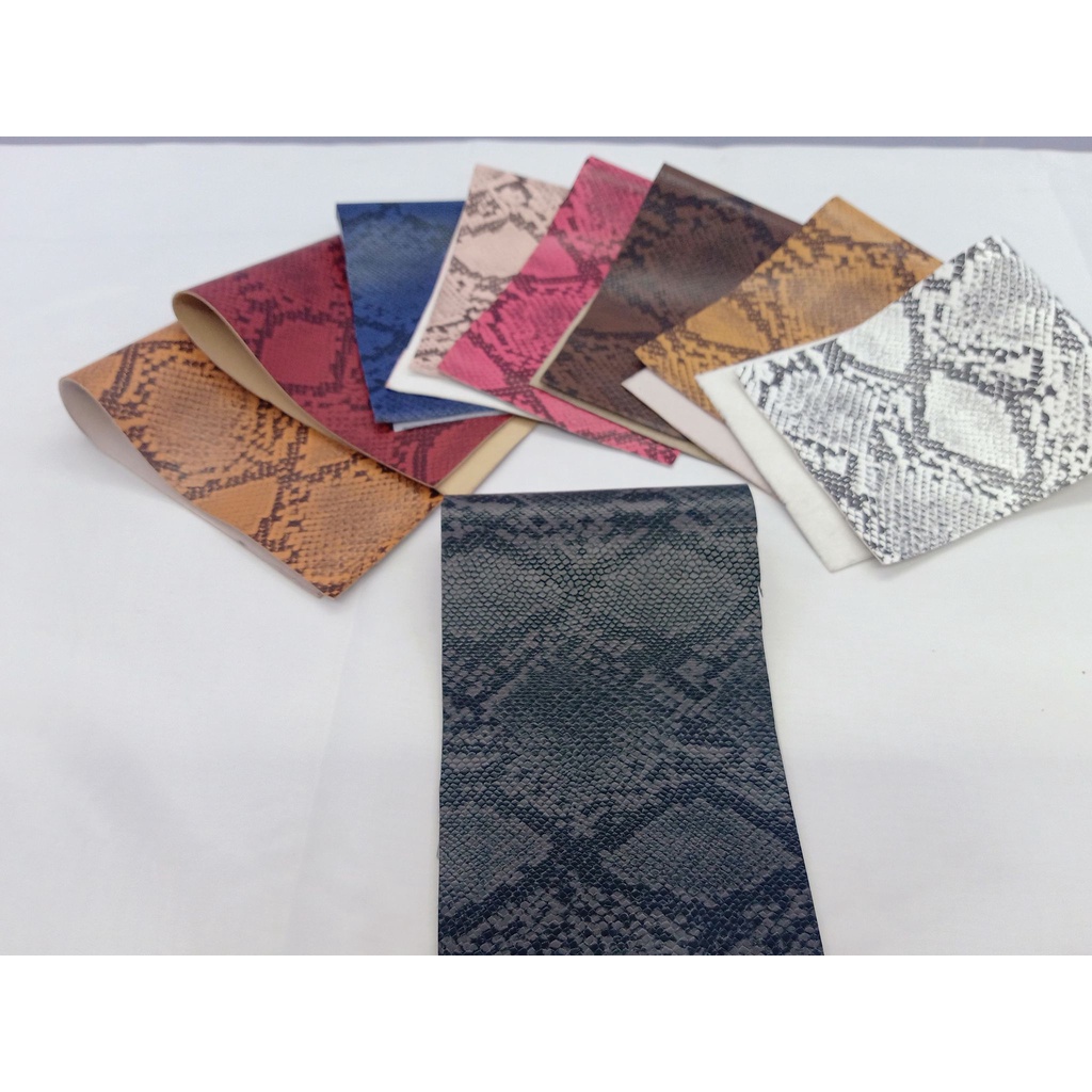 1 Pc. LEATHERETTE WRAP SNAKE SKIN DESIGN (GRAY) PARA SA GRIP NG TAKO NG ...