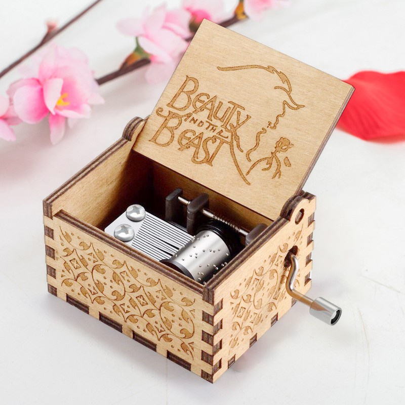 Wooden Music Box Birthday Christmas Gift | Shopee Philippines