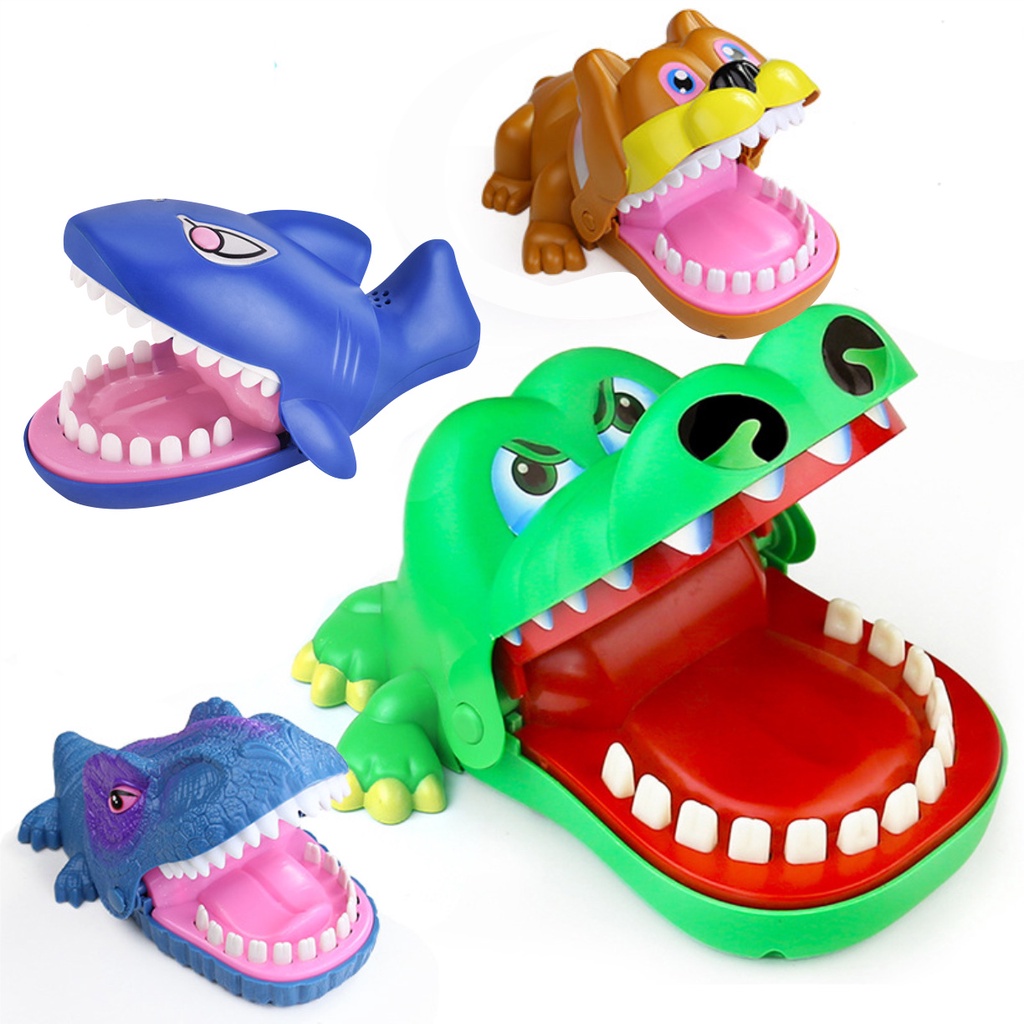 Hand biting Crocodile Scary Toy Trick Decompression Alligator Game ...