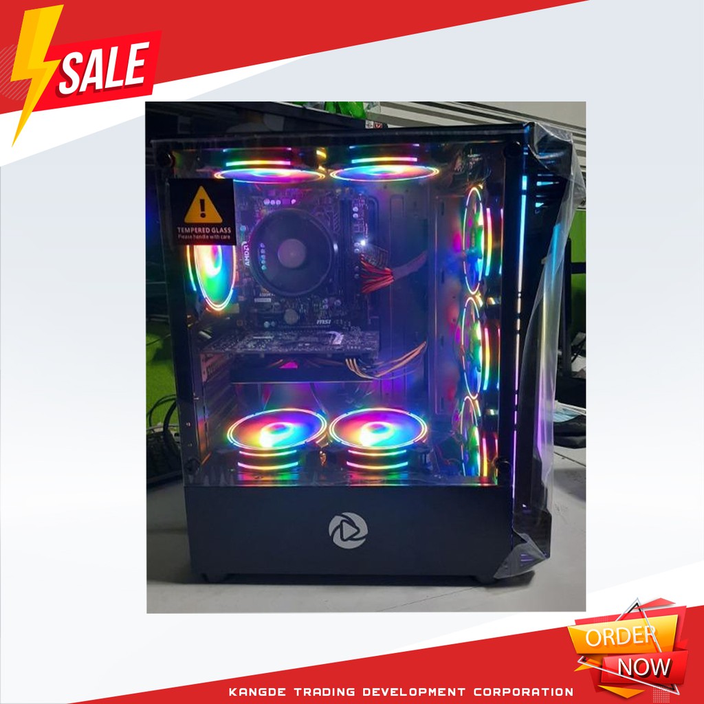 PH ready stock INPLAY ESPORT 02 CASE BLACK PC CASE GAMING CASE ...