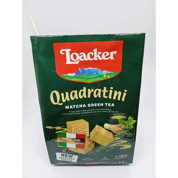 Loacker Quadrantini Matcha Green Tea | Shopee Philippines