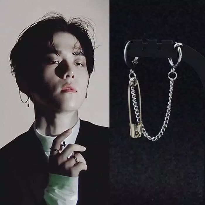 Ee0469 - Korean Kpop Men Women Non-Pierced Clip Earrings BTS EXO NCT Day6 SKZ GOT7 Daniel ...